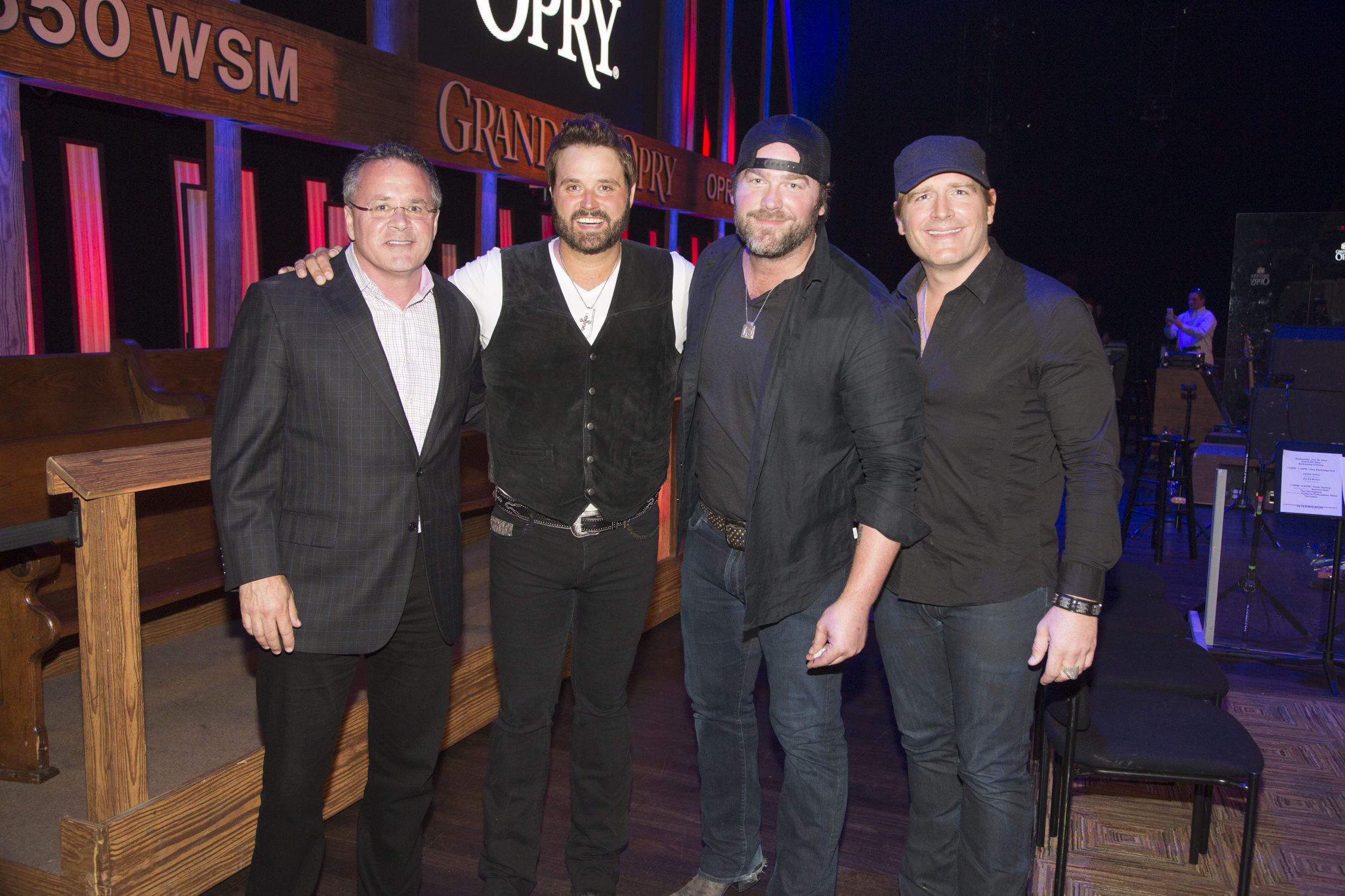 Lee Brice, Randy Houser And Jerrod Niemann Live Out LifeLong Dream At The